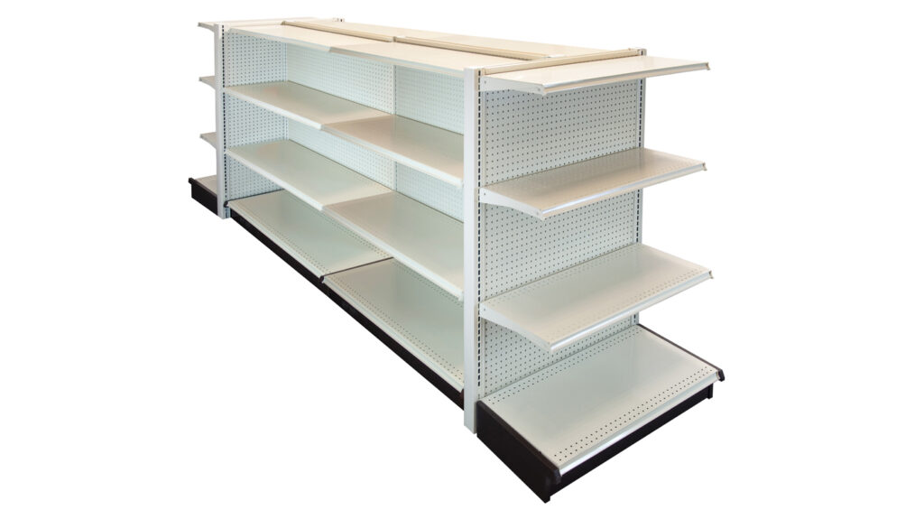 Full Kit Gondola - Unoshelf Gondola Shelving